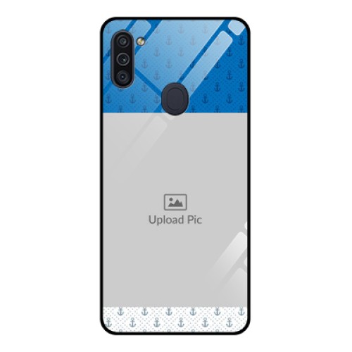 Galaxy M11 Custom Glass Phone Case with Photo Printing | Personalized ...