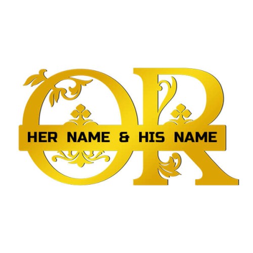 Buy Personalized Vintage Design Sign For Letters OR Couple Monogram ...