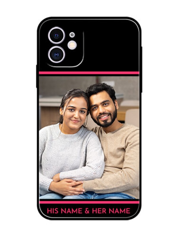 iPhone 11 Custom Glass Phone Case with Photo Printing | Personalized ...