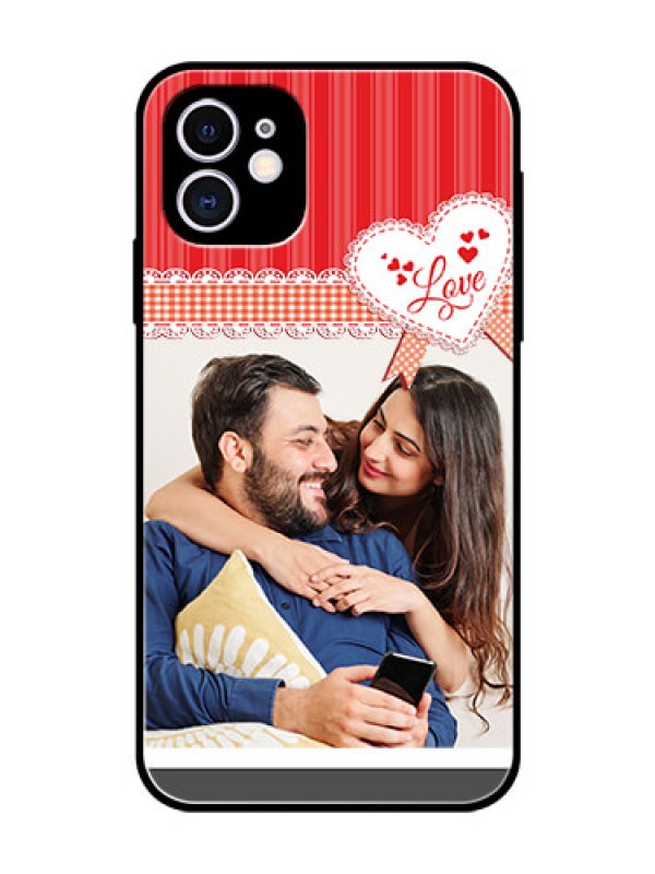 iPhone 11 Custom Glass Phone Case with Photo Printing | Personalized ...