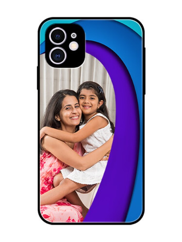 iPhone 11 Custom Glass Phone Case with Photo Printing | Personalized ...