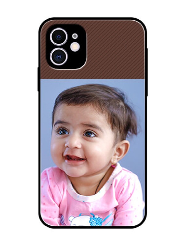 iPhone 11 Custom Glass Phone Case with Photo Printing | Personalized ...