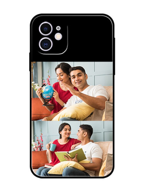 iPhone 11 Custom Glass Phone Case with Photo Printing | Personalized ...