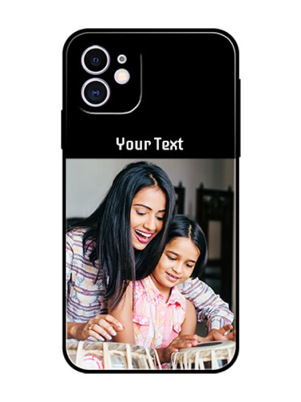 iPhone 11 Custom Glass Phone Case with Photo Printing | Personalized ...