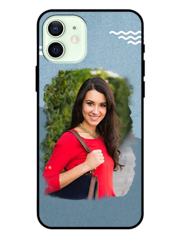 iPhone 12 Custom Glass Phone Case with Photo Printing | Personalized ...