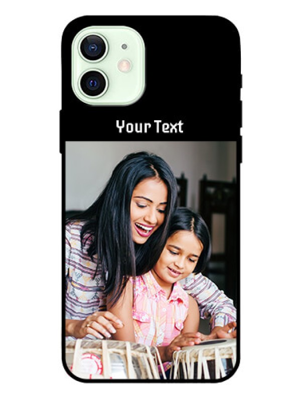 iPhone 12 Custom Glass Phone Case with Photo Printing | Personalized ...