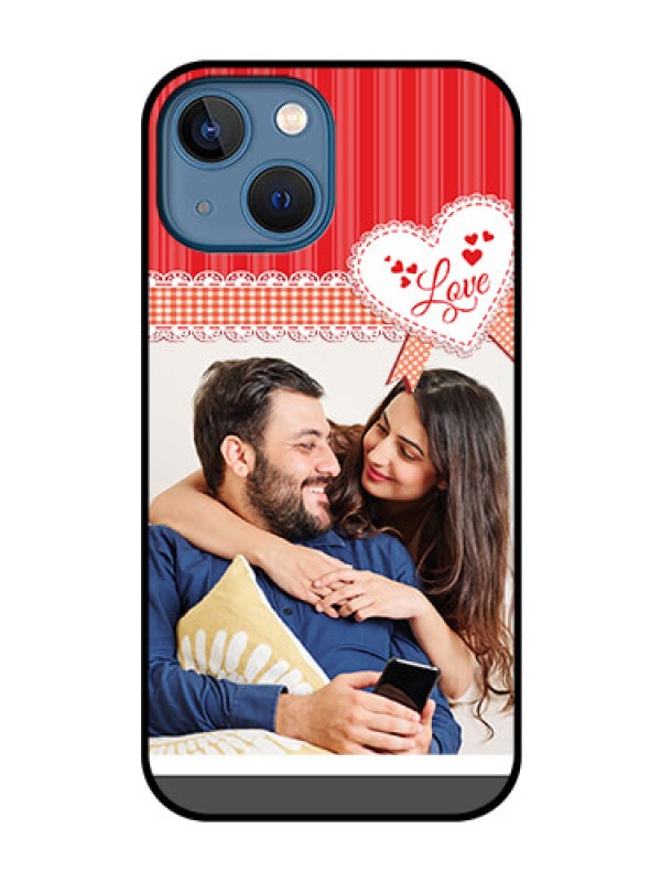 iPhone 13 Mini Custom Glass Phone Case with Photo Printing ...