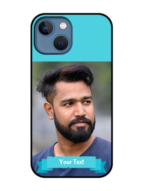 iPhone 13 Mini Custom Glass Phone Case with Photo Printing ...