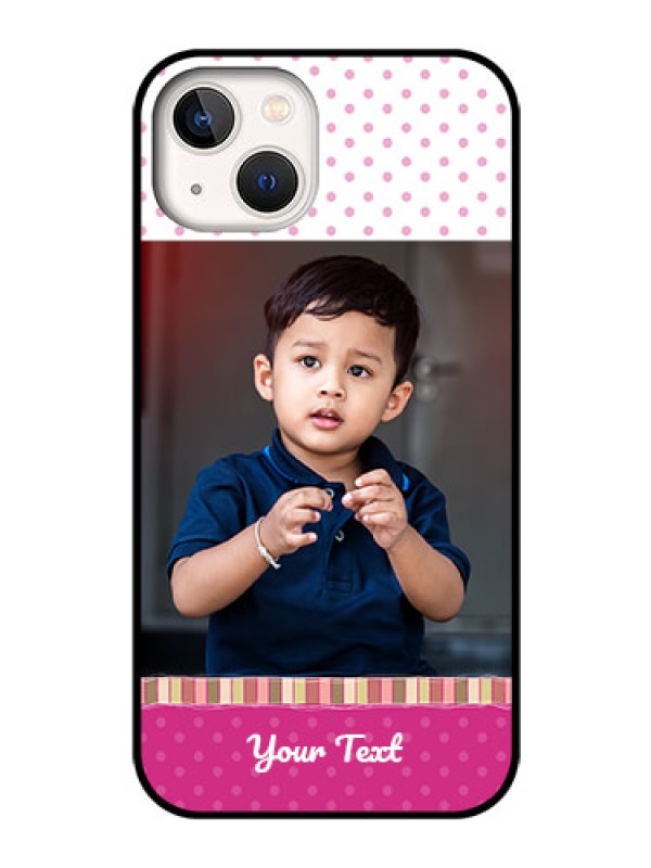 iPhone 13 Custom Glass Phone Case with Photo Printing | Personalized ...