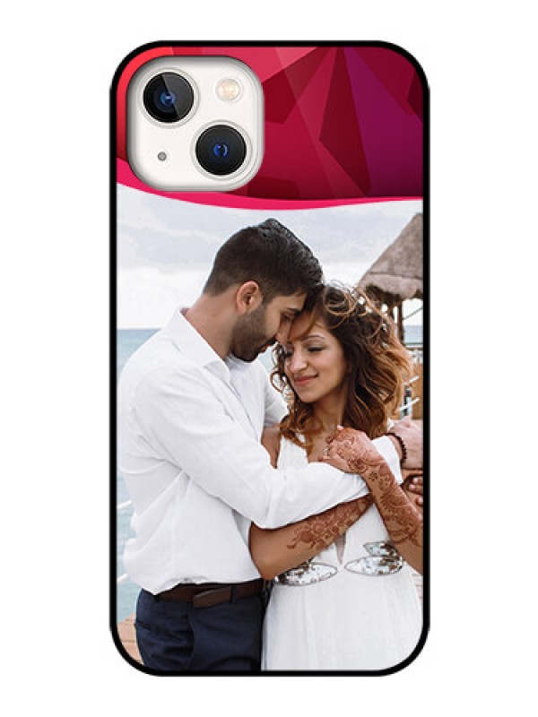 iPhone 13 Custom Glass Phone Case with Photo Printing | Personalized ...