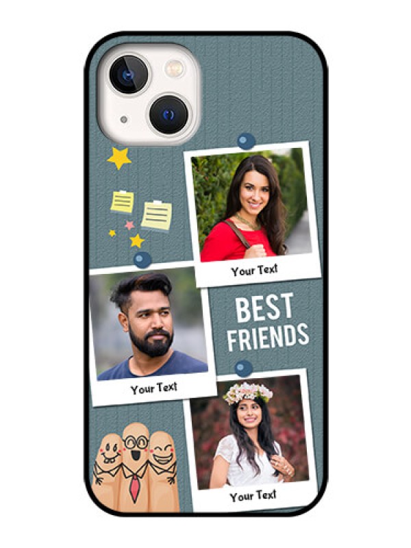 iPhone 13 Custom Glass Phone Case with Photo Printing | Personalized ...