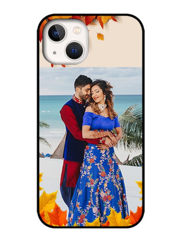 iPhone 13 Custom Glass Phone Case with Photo Printing | Personalized ...