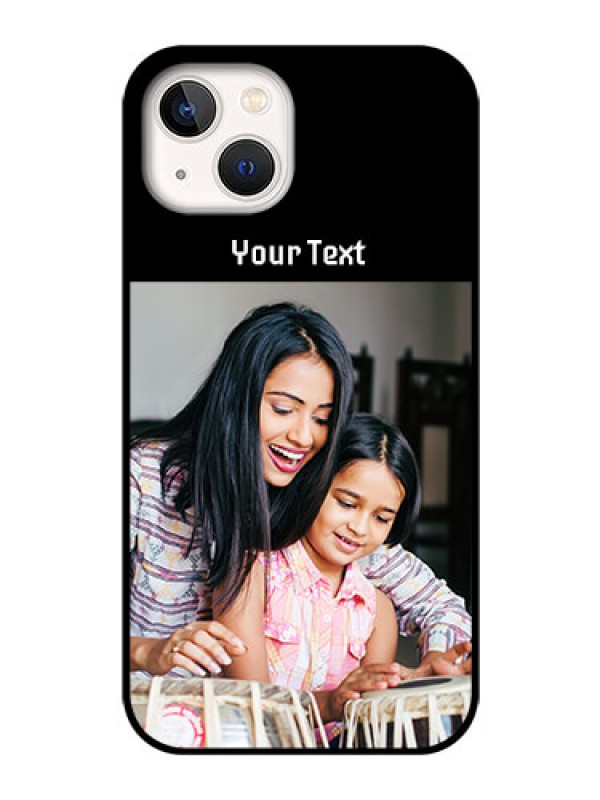 iPhone 13 Custom Glass Phone Case with Photo Printing | Personalized ...