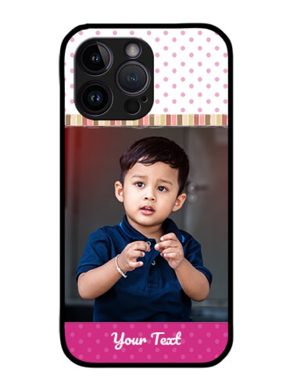 iPhone 14 Pro Max Custom Glass Phone Case with Photo Printing ...