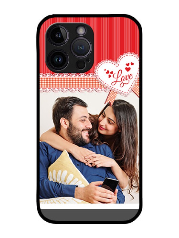 iPhone 14 Pro Max Custom Glass Phone Case with Photo Printing ...