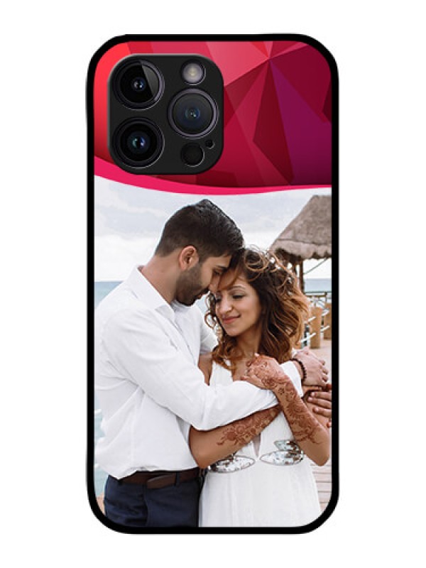 iPhone 14 Pro Custom Glass Phone Case with Photo Printing ...