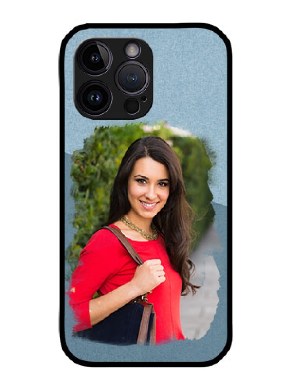 iPhone 14 Pro Custom Glass Phone Case with Photo Printing ...