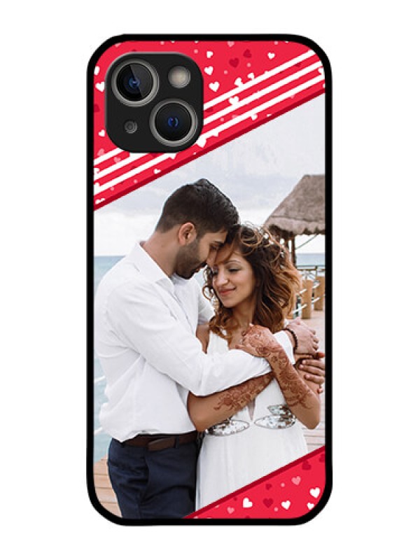 iPhone 14 Custom Glass Phone Case with Photo Printing | Personalized ...