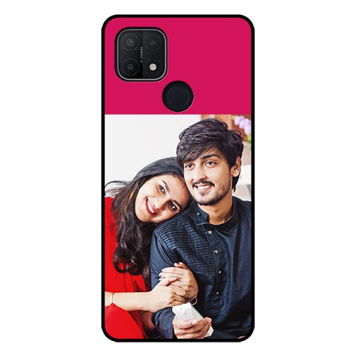 Buy Oppo A15 Custom Glass Mobile Case - Anniversary Cover Design