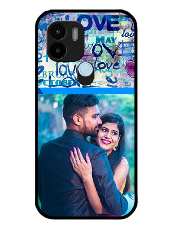 Poco C50 Custom Glass Phone Case with Photo Printing | Personalized ...