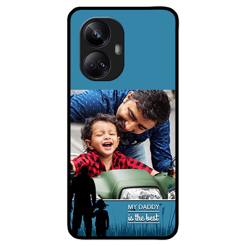 Buy Realme 10 Pro Plus 5G Custom Glass Mobile Case - Best dad design