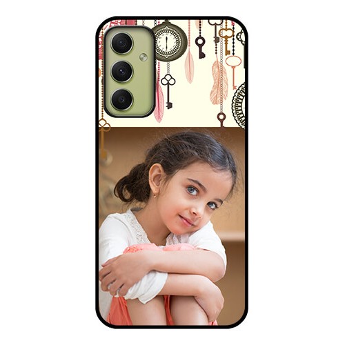 Buy Galaxy A34 5G Custom Glass Mobile Case - Boho Style Design