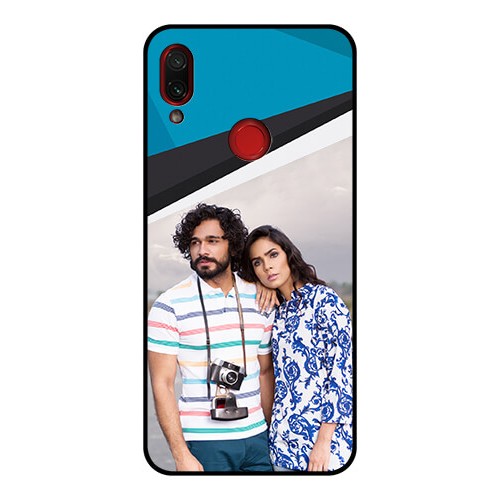 Buy Redmi Note 7S Photo Printing on Glass Case - Simple Pattern Photo ...