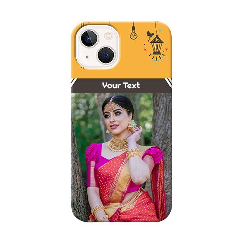 Buy iPhone 14 Plus custom back covers with Family Picture and Icons