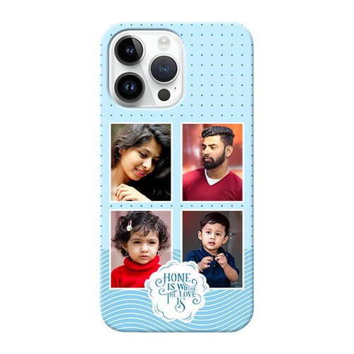 Buy iPhone 14 Pro Max Custom Phone Covers: Cute love quote with 4 pic ...