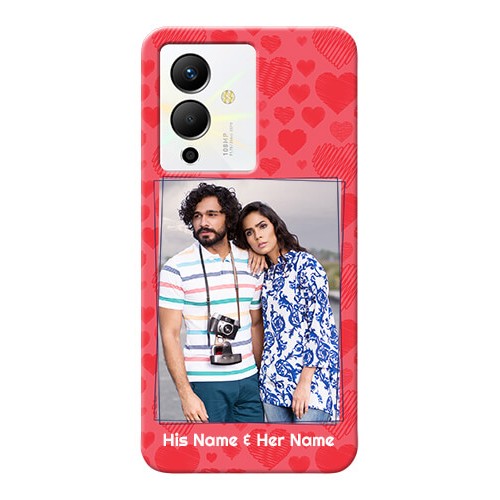 Buy Infinix Note 12 Pro 5G Mobile Back Covers: with Red Heart Symbols ...