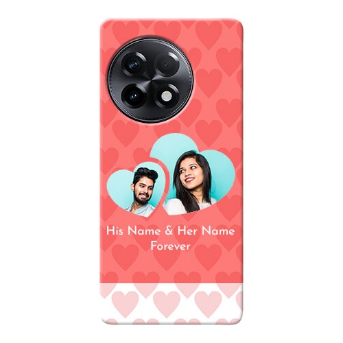 Buy OnePlus 11R 5G personalized phone covers: Couple Pic Upload Design