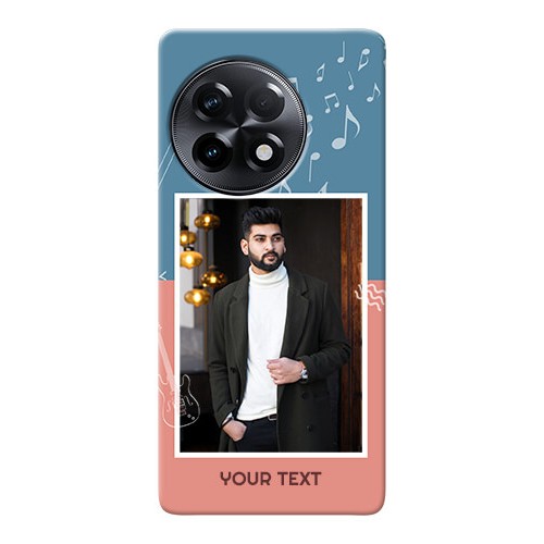 Buy OnePlus 11R 5G Phone Back Covers with Color Musical Note Design