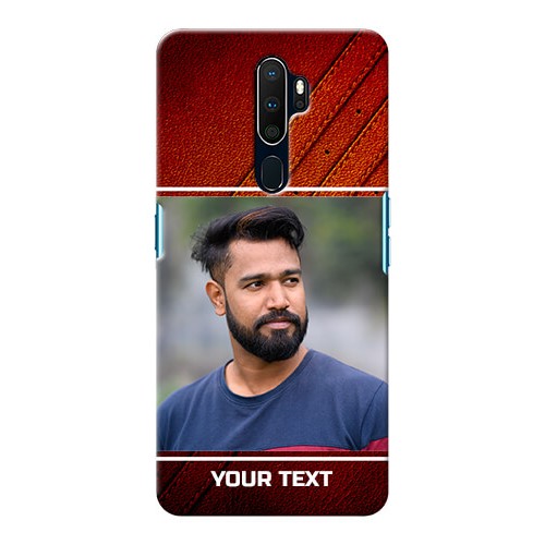 Oppo A5 2020 Back Covers: Leather Phone Case Design