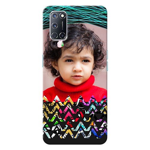 Buy Oppo A52 personalized phone covers: Neon Abstract Design