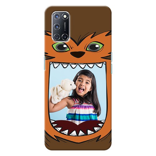 Buy Oppo A52 Phone Covers: Owl Monster Back Case Design