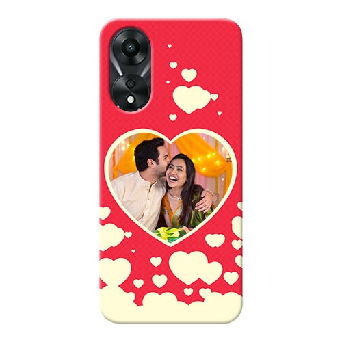 Buy Oppo A78 5G Phone Cases: Love Symbols Phone Cover Design