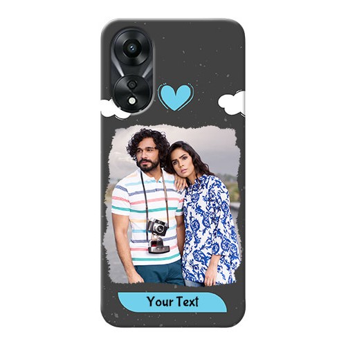 Buy Oppo A78 5G Mobile Back Covers: splashes with love doodles Design