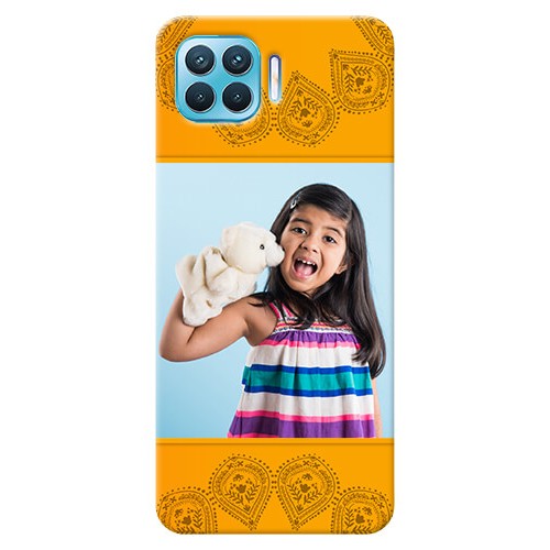 Buy Oppo F17 Pro custom mobile back covers: Photo Wedding Design