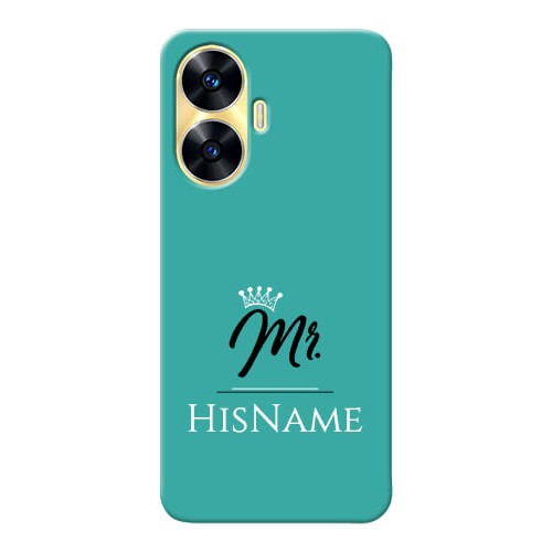 Buy Realme C55 Custom Phone Case Mr with Name