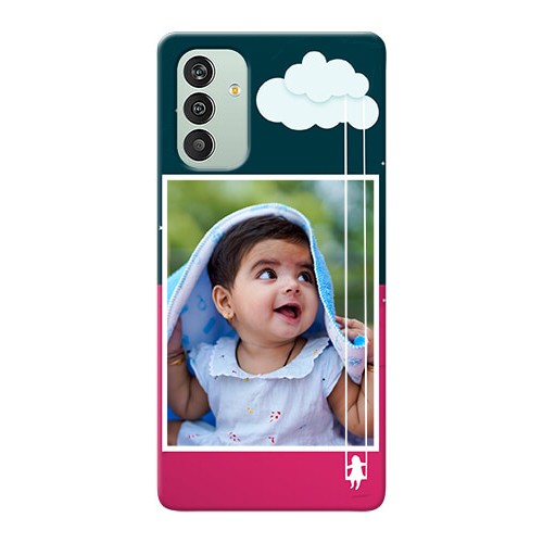 Buy Galaxy A04s custom phone covers: Cute Girl with Cloud Design
