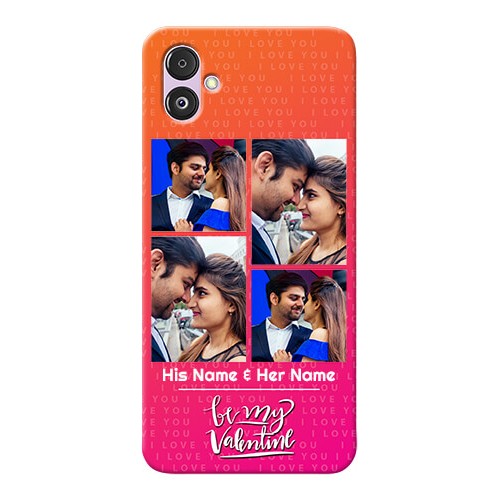 Buy Galaxy F14 5G custom back covers: I Love You Pink Design