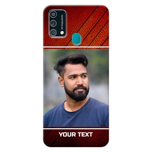 Buy Samsung Galaxy F41 Back Covers: Leather Phone Case Design