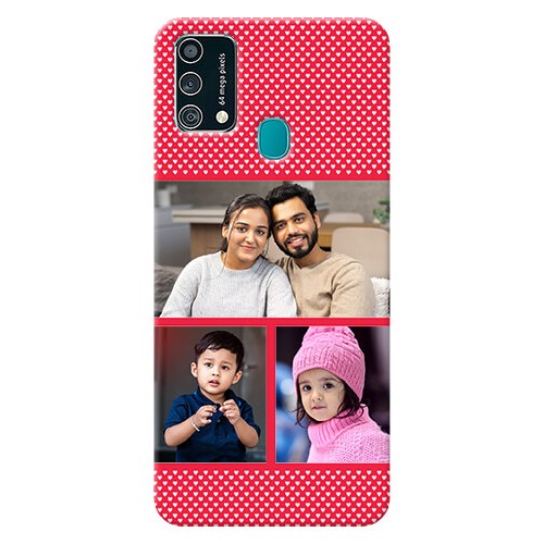 Buy Samsung Galaxy F41 mobile back covers online: Bulk Pic Upload Design