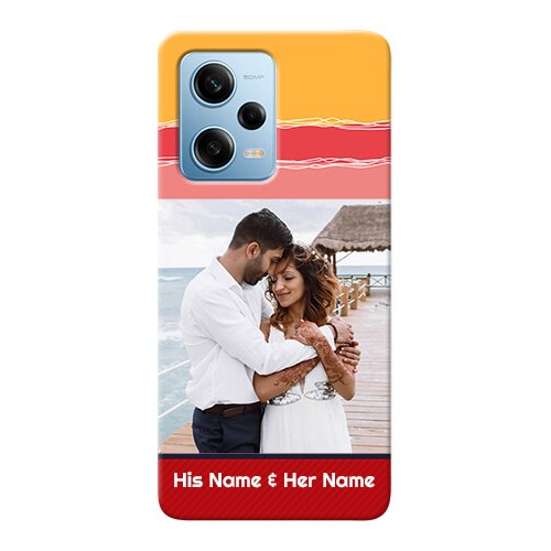 Buy Redmi Note 12 Pro 5G custom mobile phone covers: Colorful Case Design