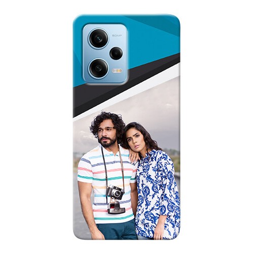 Buy Redmi Note 12 Pro 5G Back Covers: Simple Pattern Photo Upload Design