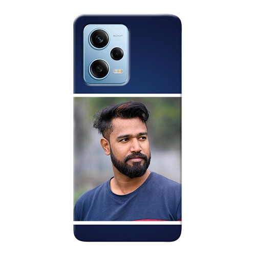 Buy Redmi Note 12 Pro 5G Mobile Cases: Simple Royal Blue Design