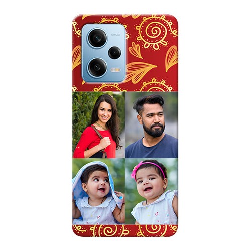 Buy Redmi Note 12 Pro 5G Mobile Phone Cases: 4 Image Traditional Design