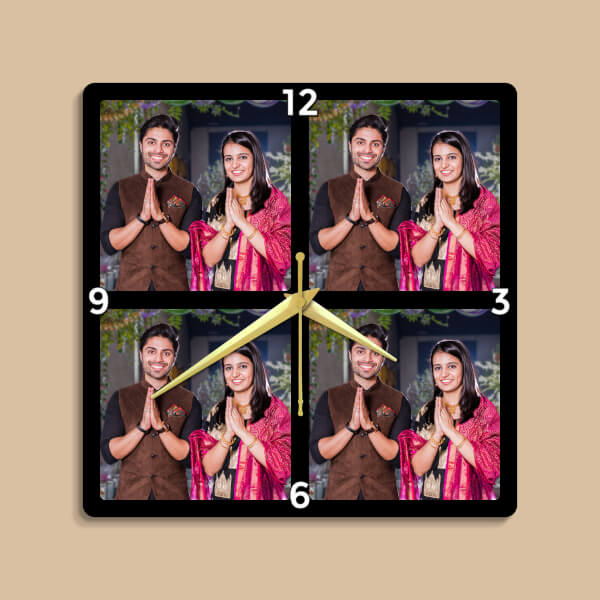 Personalized Acrylic Photo Wall Clocks with your photo printing ...