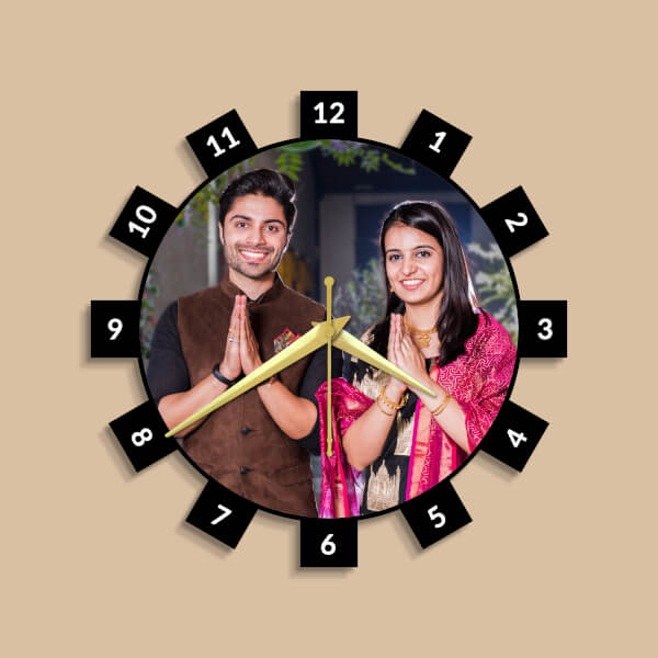 Personalized Acrylic Photo Wall Clocks with your photo printing ...