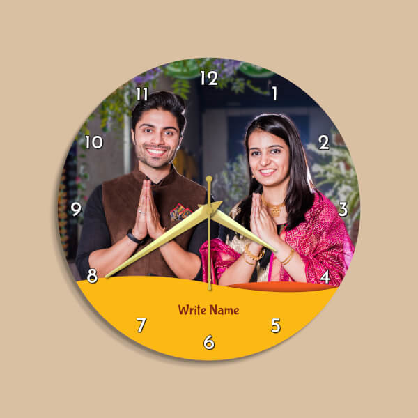 Personalized Acrylic Photo Wall Clocks with your photo printing ...